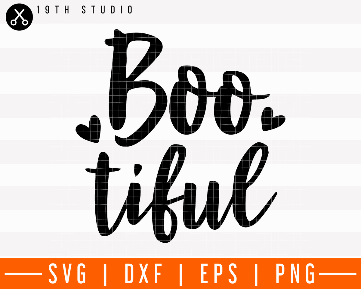 Boo ti ful SVG | M28F3 - Craft House SVG