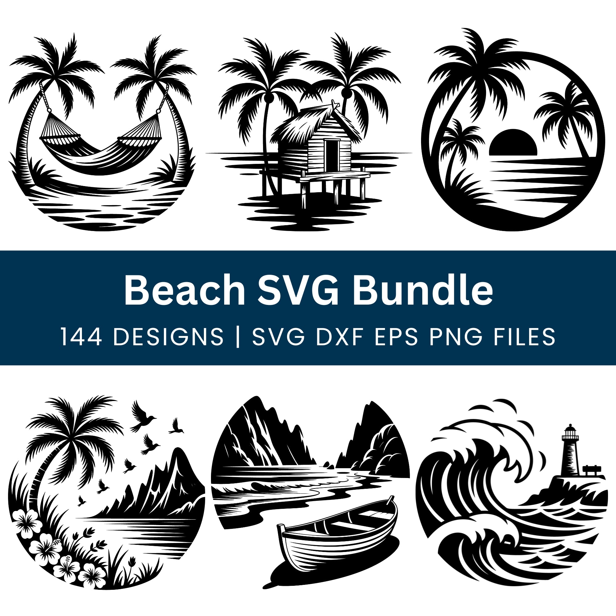 Beach SVG Bundle
