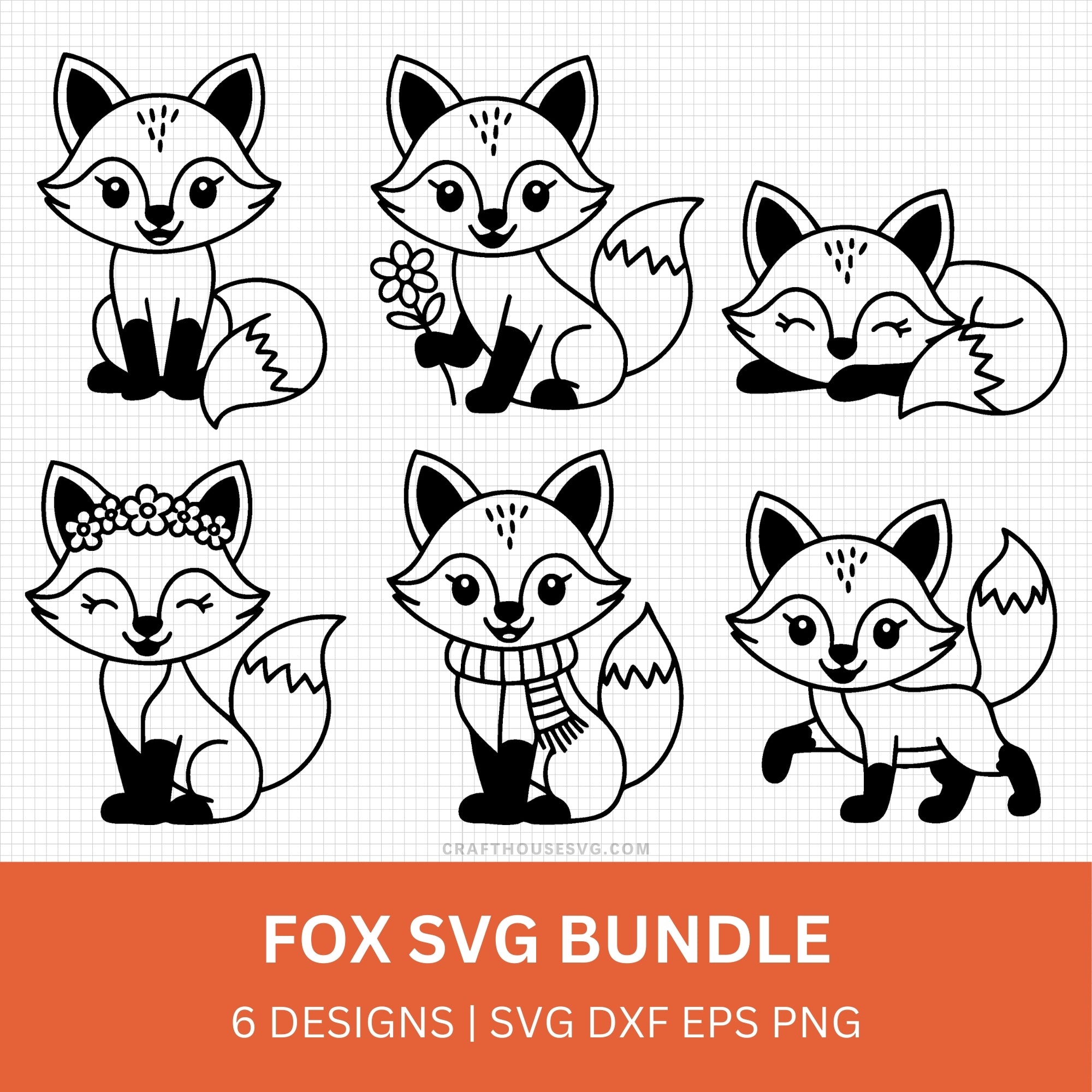 Fox SVG Bundle - Free and Premium Files