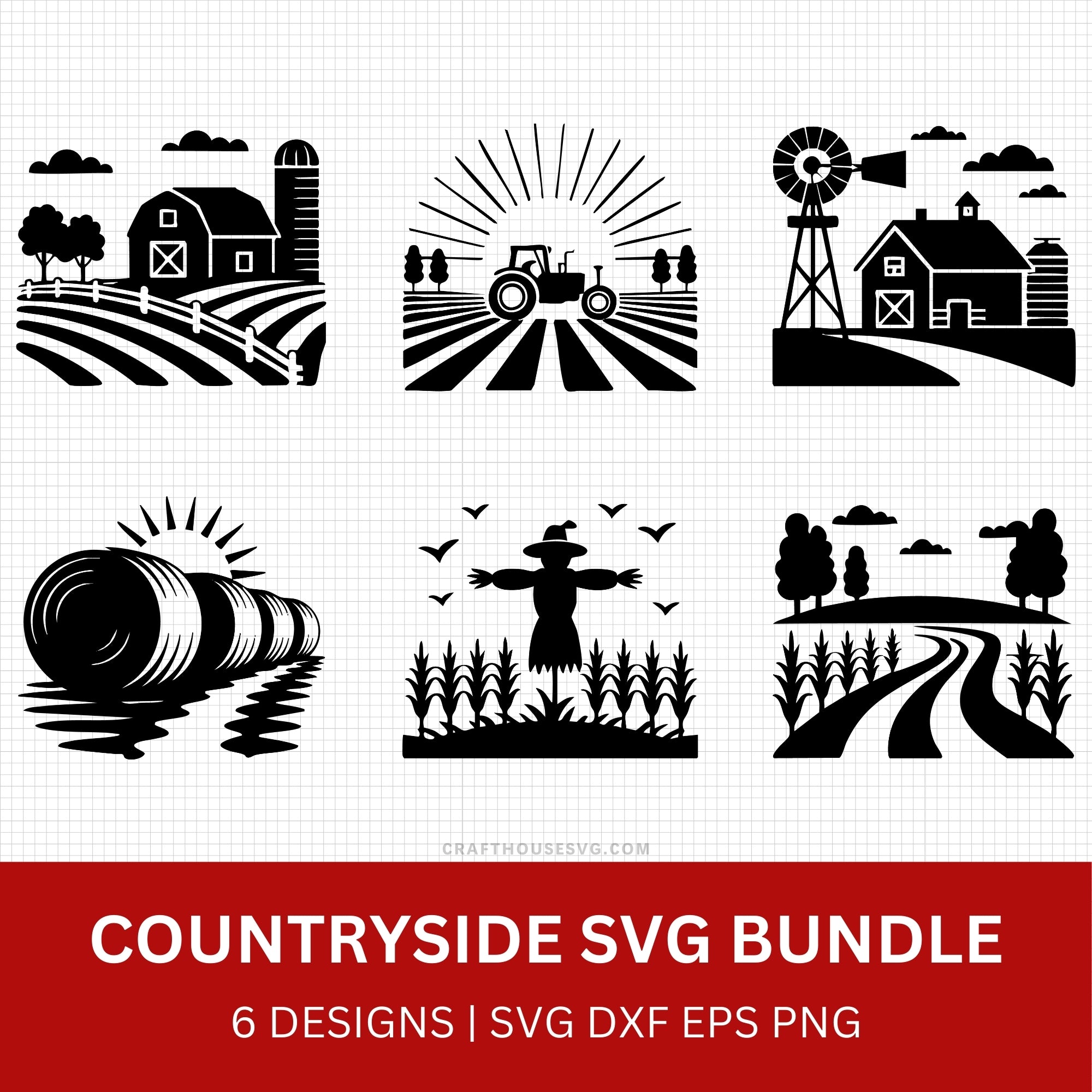 Farm SVG Bundle - Free and Premium Files