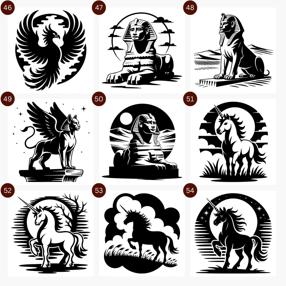 Mythical Creature SVG Bundle - Free and Premium Files – Craft House SVG