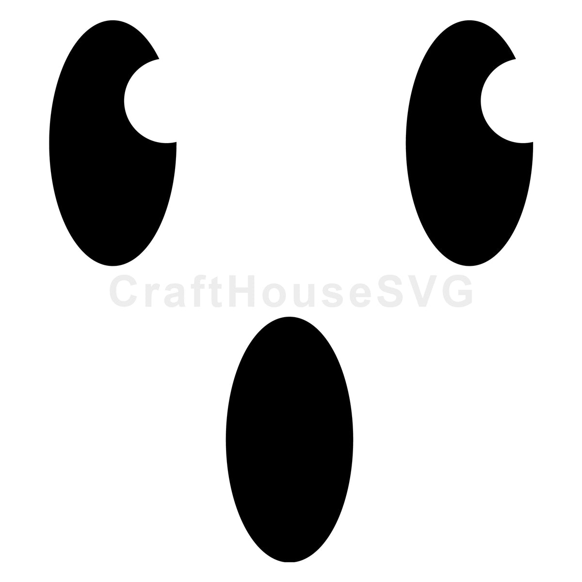Cute Ghost Face SVG - Free and Premium Files