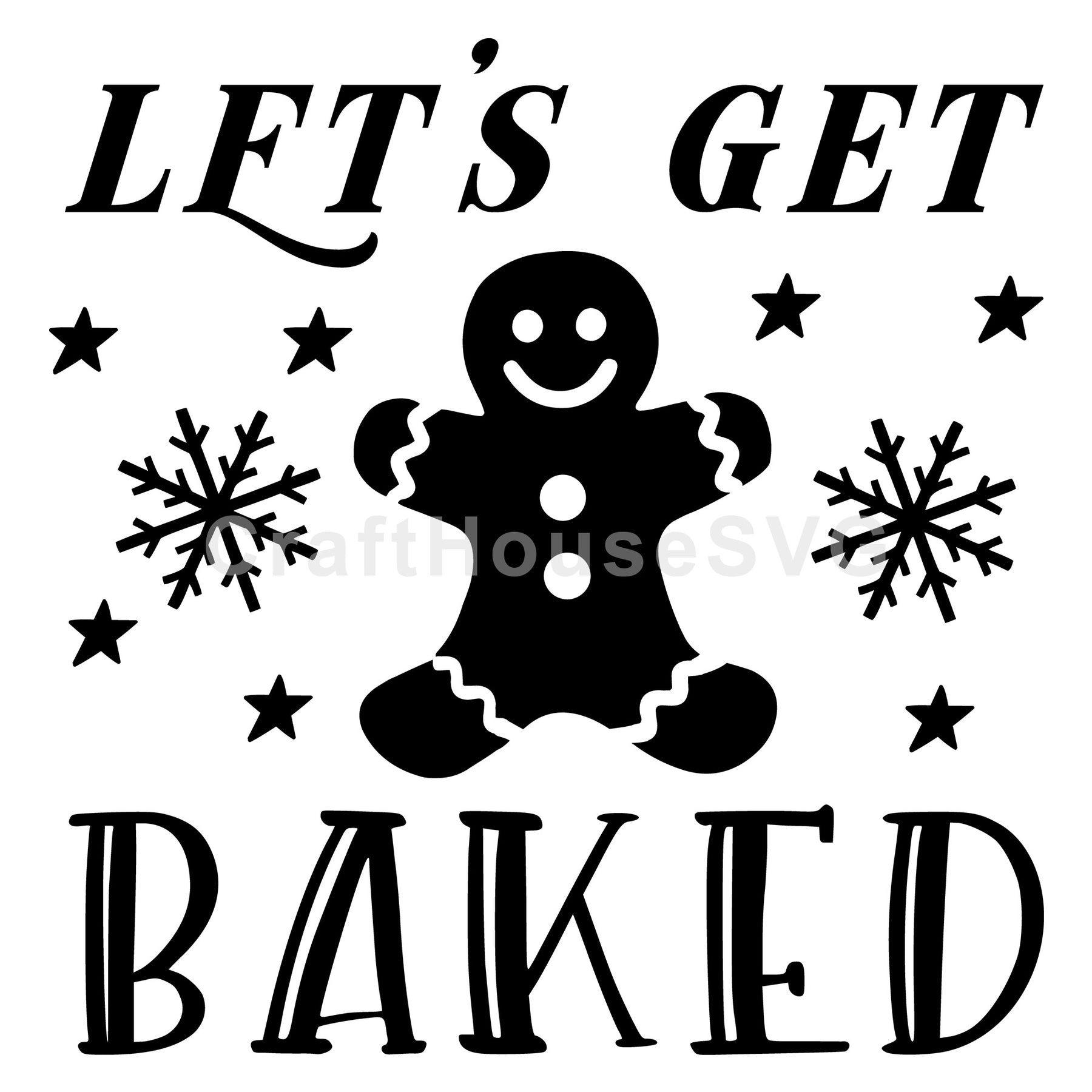 Lets get baked SVG - Free and Premium Files