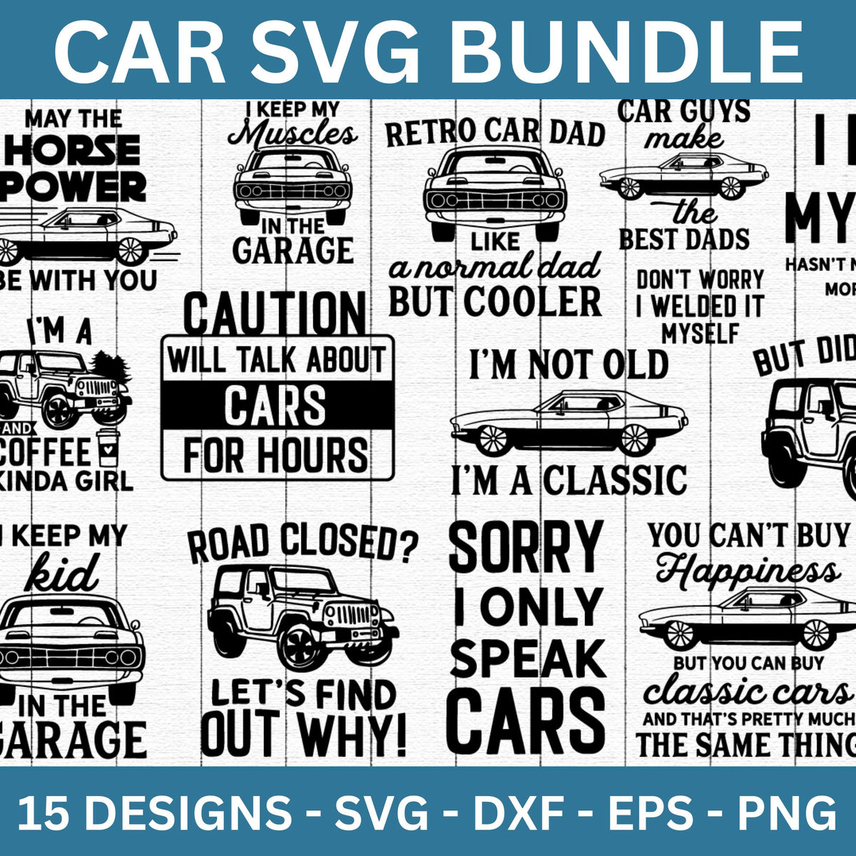 Car SVG Bundle - Craft House SVG