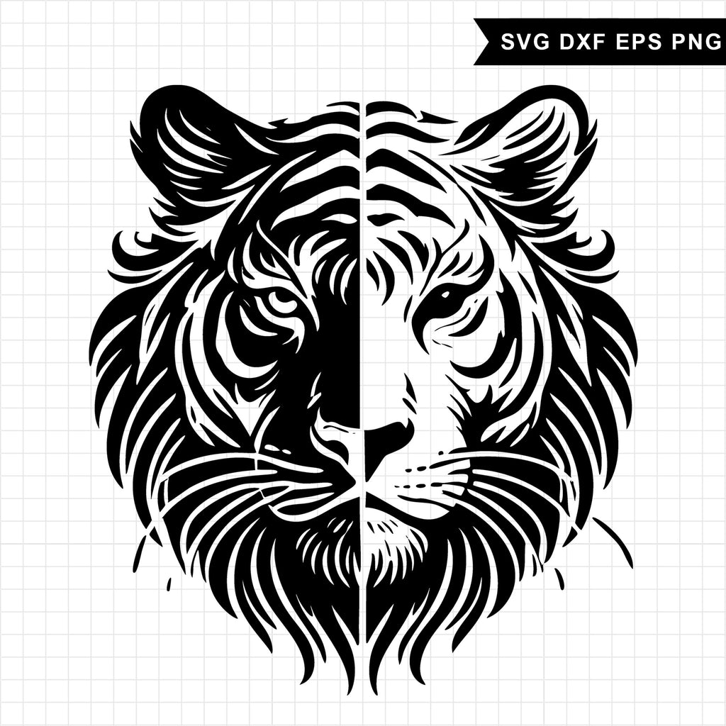 Tiger SVG Bundle - Free and Premium Files