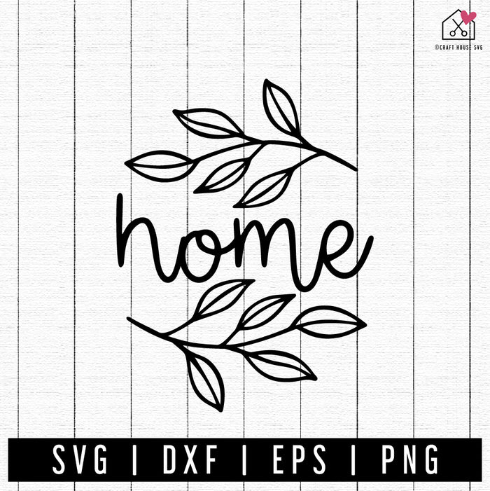 FREE Home SVG cut file - Craft House SVG