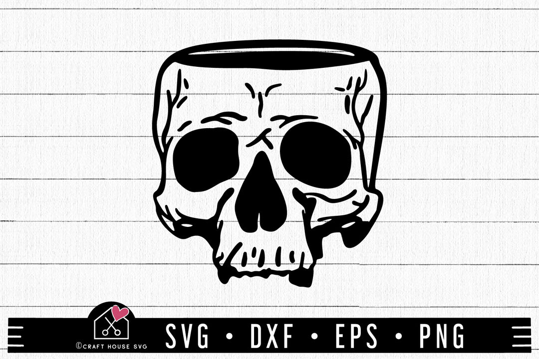 Skull Svg Halloween Cut File Craft House Svg