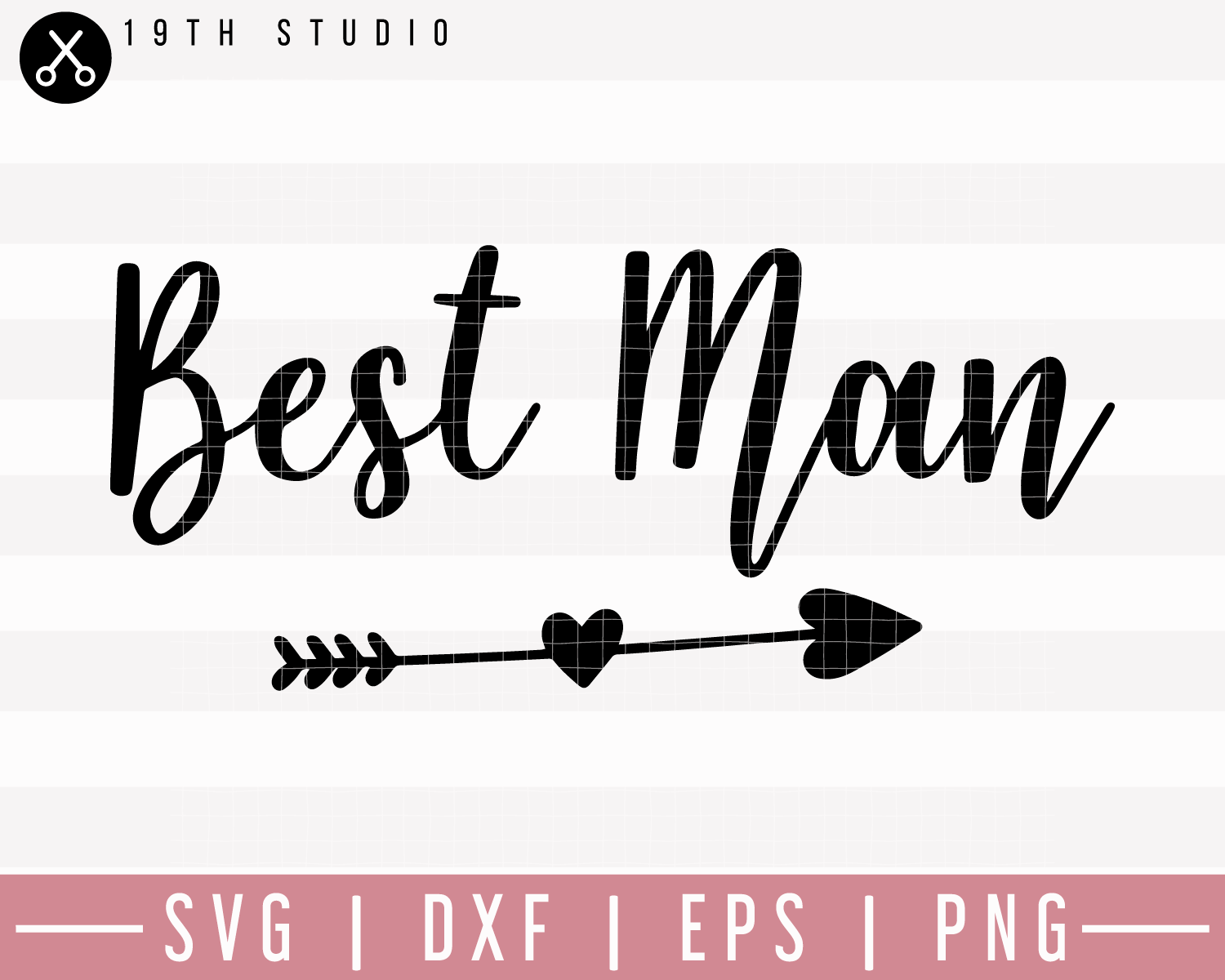 Best Man SVG | M27F3 - Craft House SVG