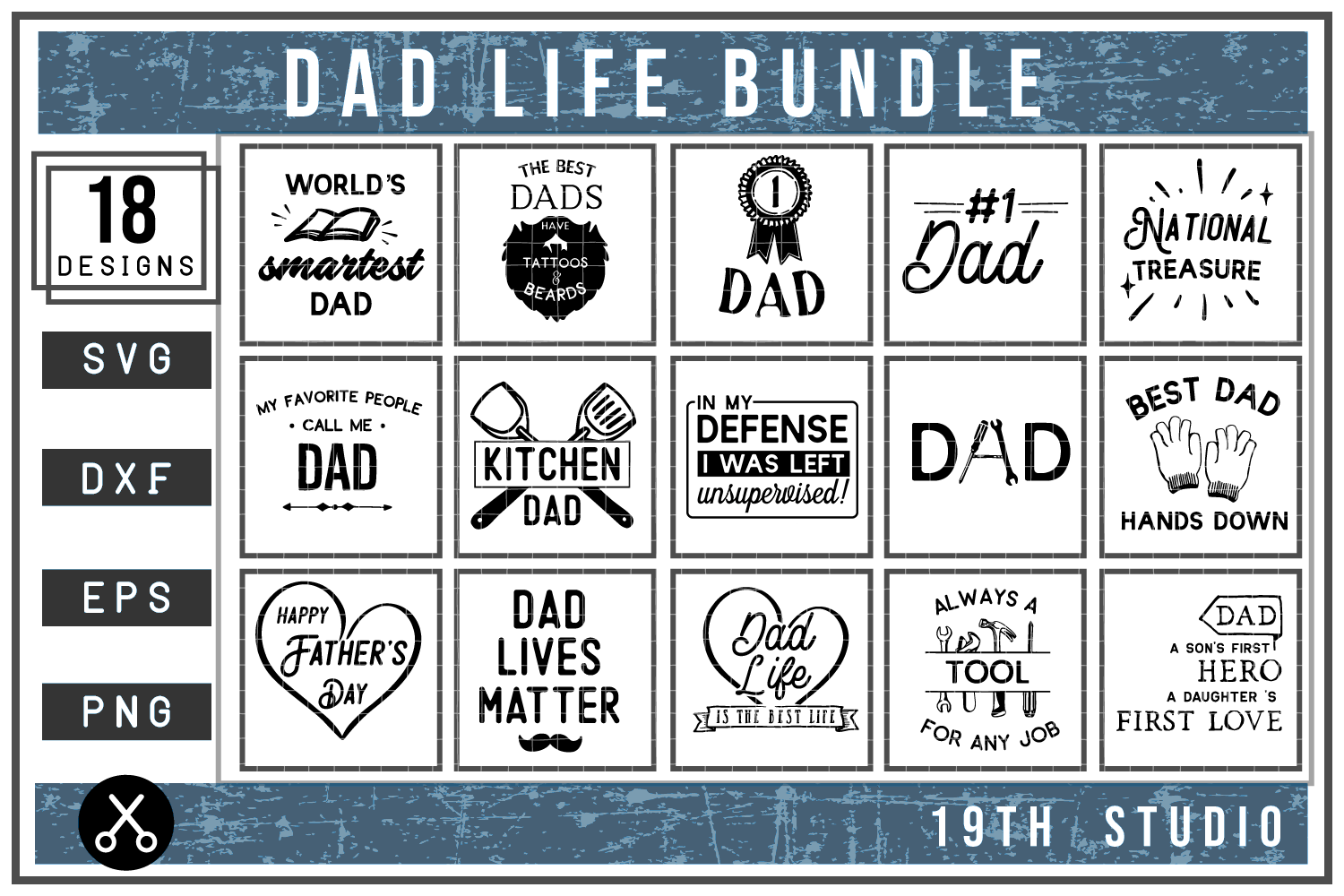 Dad life SVG Bundle - M8 - Craft House SVG