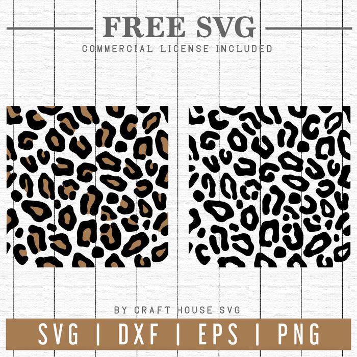 FREE Leopard Print SVG | FB108 - Free and Premium Files