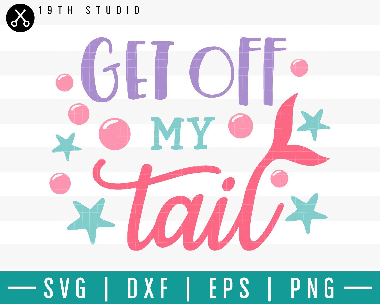 Get off my tail SVG | M33F2 - Craft House SVG