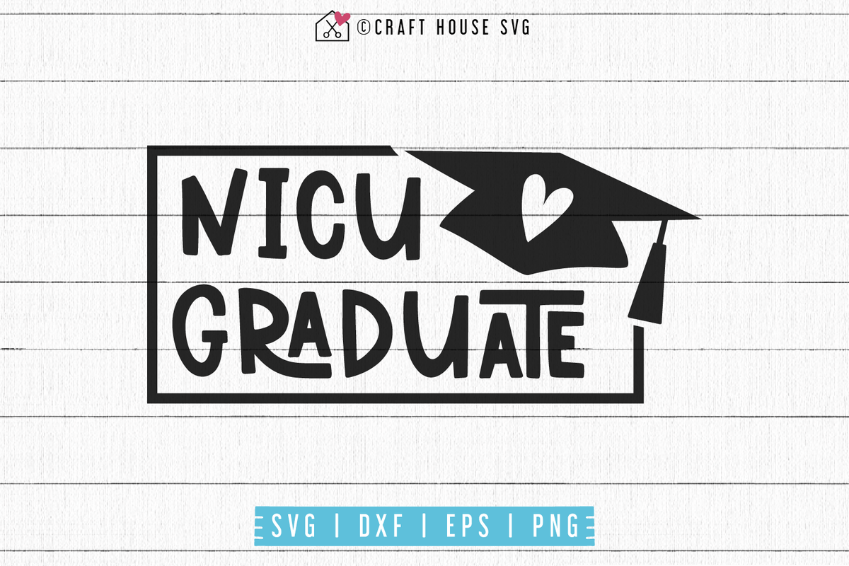 Nicu graduate SVG | M53F - Craft House SVG