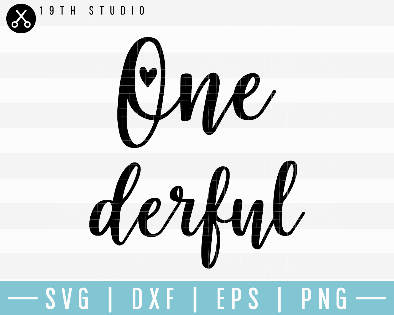 Onederful SVG | M17F12 - Craft House SVG