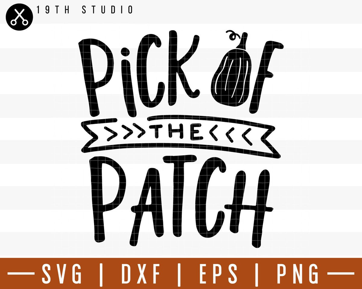 Pick of the patch SVG | M29F14 - Craft House SVG